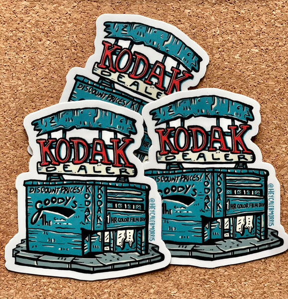 Atlanta Kodak Building Sticker – Hey Caleb
