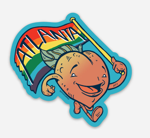 Atlanta Pride Sticker – Hey Caleb